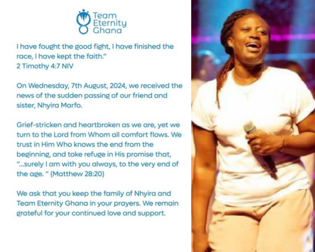 Team Eternity Ghana Releases Statement On The Demise Of Its Member ...